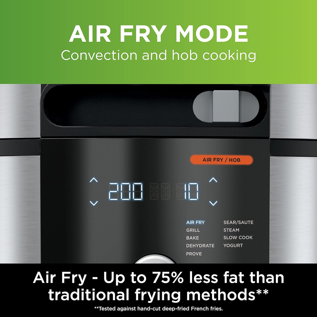 NINJA Foodi 11-in-1 SmartLid Multi-Cooker 6L [OL550UK] Electric ...