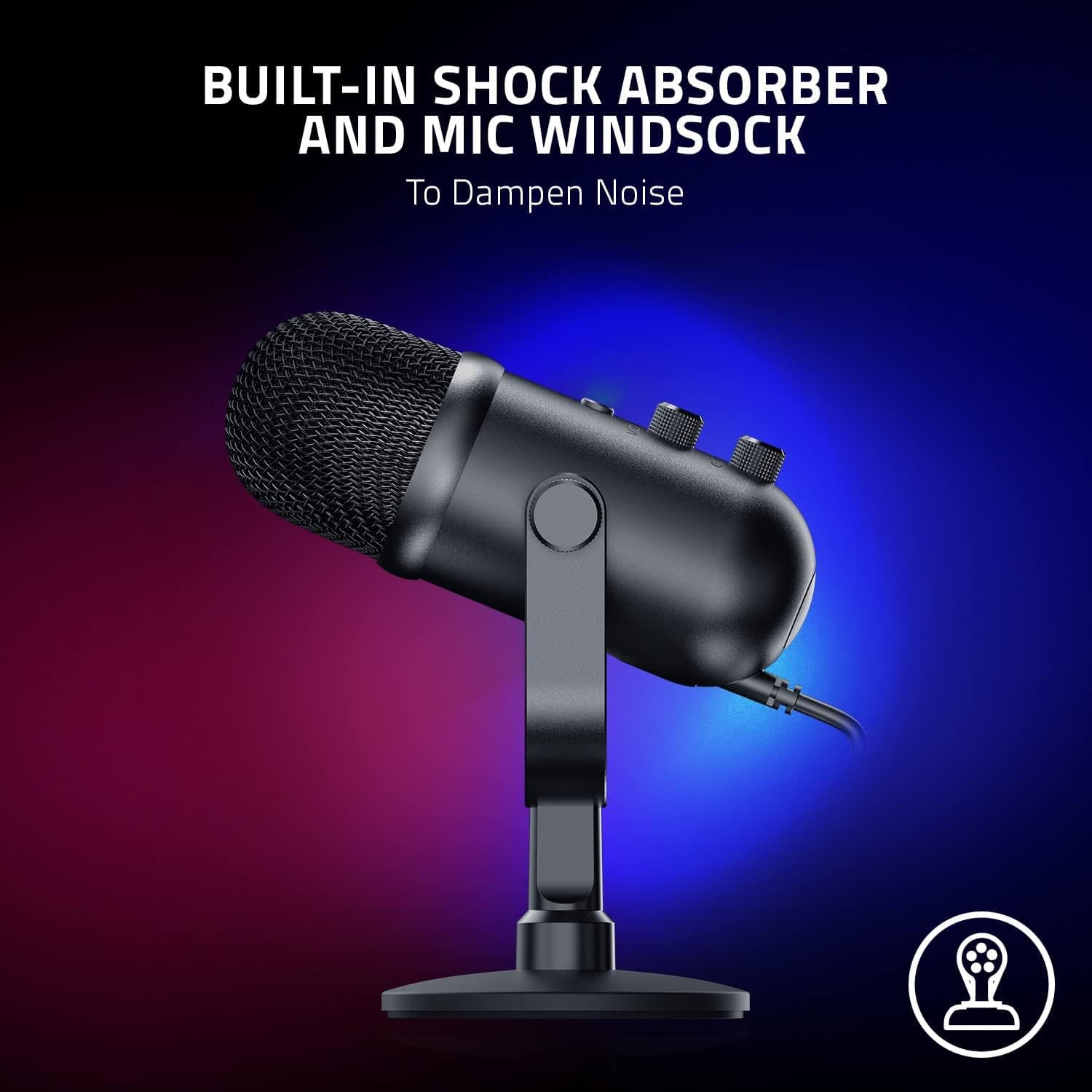 Razer Seiren V2 Pro - Professional-Grade USB Microphone for Streamers ...