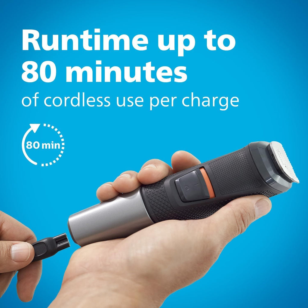 Philips 11-in-1 All-In-One Trimmer, Series 5000 Grooming Kit for Beard ...