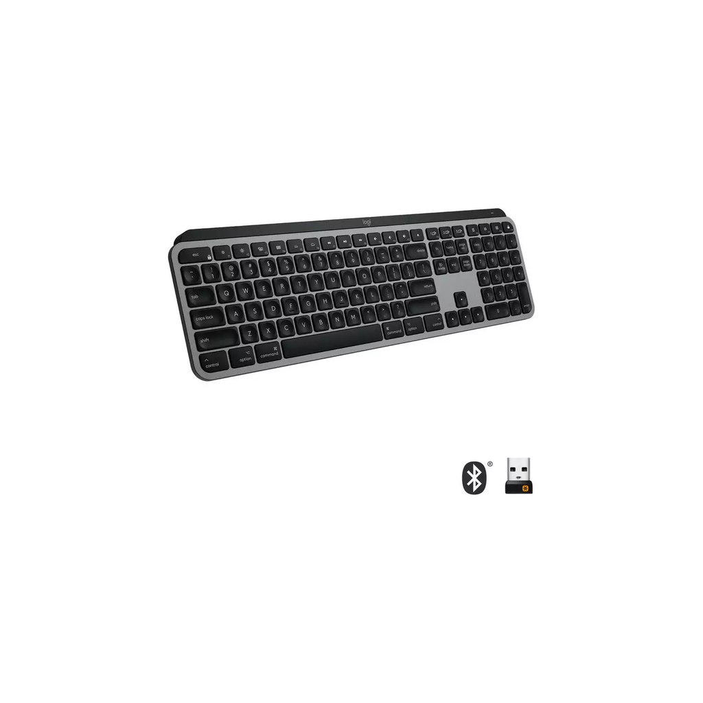 Logitech YR0073 MX Keys Advanced Wireless Illuminated Keyboard for Mac ...