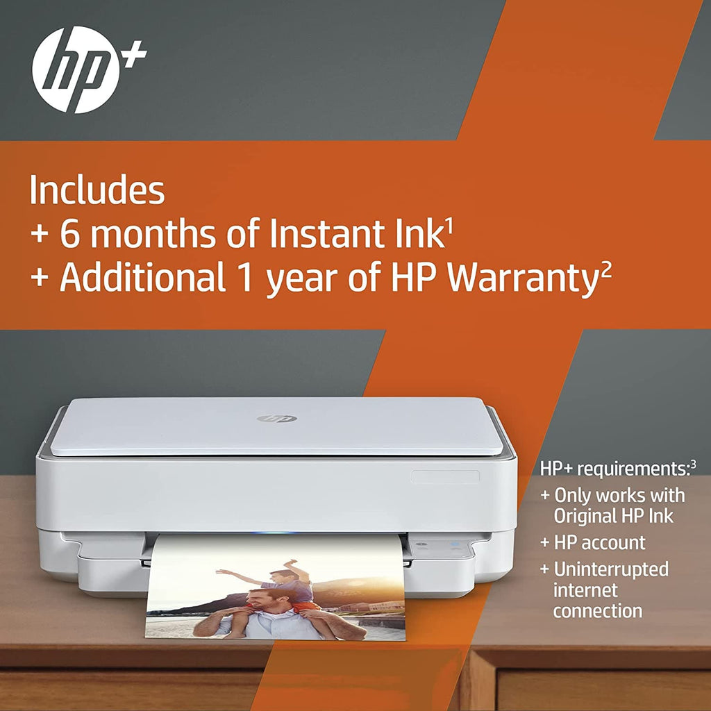 HP Envy 6020e All in One Colour Printer with 6 months of Instant Ink i ...