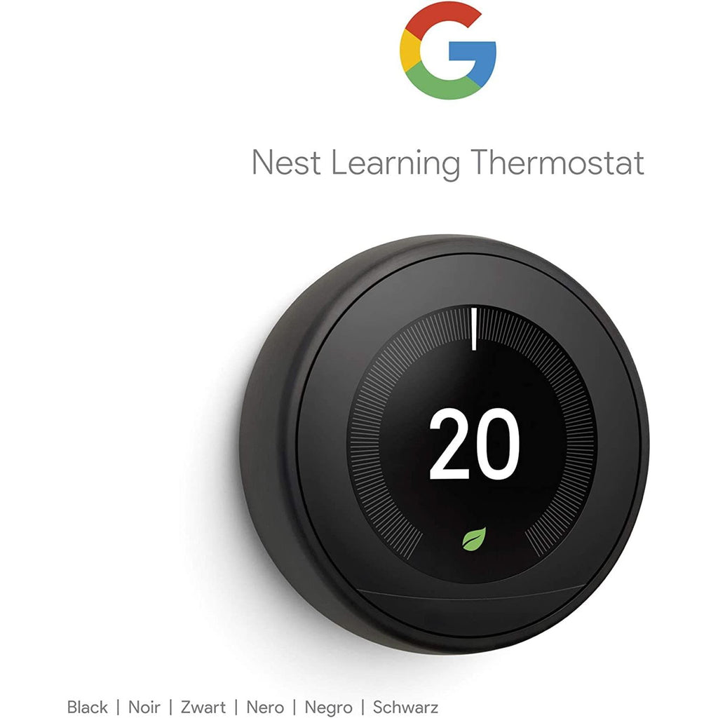 Google Nest Learning Thermostat 3rd Generation - Smart Energy-Saving ...