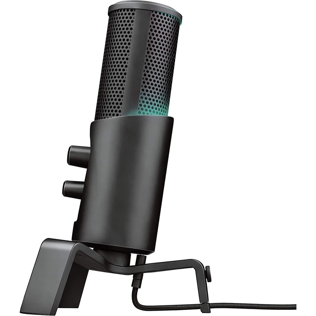 Trust Gaming GXT 258 Fyru USB 4-In-1 Streaming Microphone for PC, PS4 ...