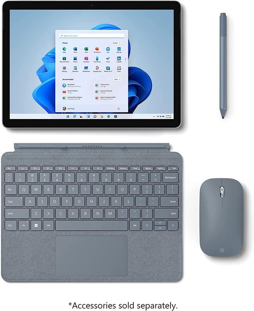 Microsoft Surface Go 2 10.5" Touch screen, Intel Core m3 8th Gen, 8GB ...