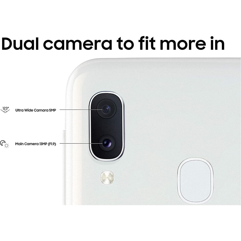 Samsung Galaxy A20e Dual Sim 32 GB - White - Unlocked | Gadcet UK