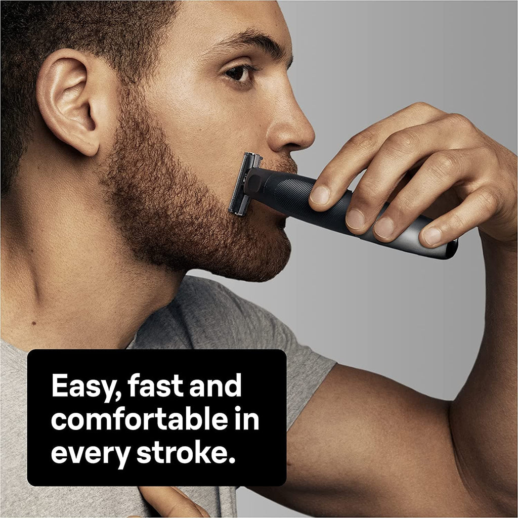 Braun Series XT5 One Blade Hybrid Beard & Stubble Trimmer - Black Razo ...