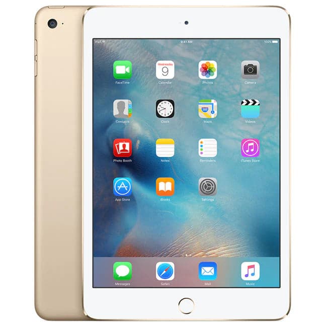 Apple iPad Mini 4th Generation A1538 128GB Wi-Fi - Gold Unlocked ...