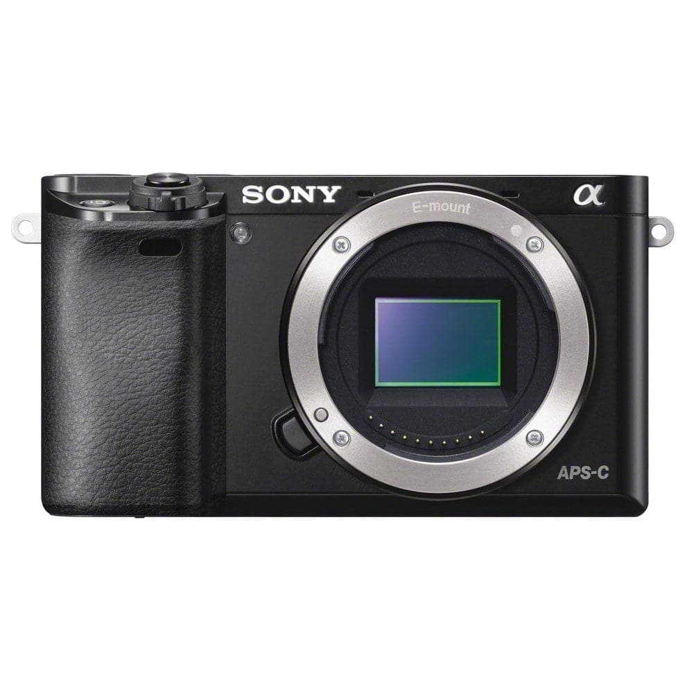 Sony ILCE-6000, 24.3 MP, 6000 x 4000 pixels, CMOS, Full HD, 285 g, Bla ...