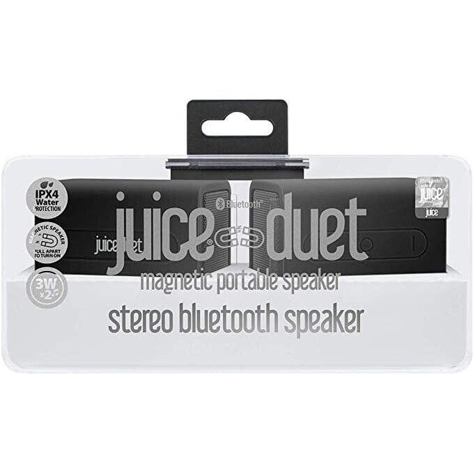 Juice Duet Magnetic 3W Portable Stereo Bluetooth Speakers | Gadcet UK